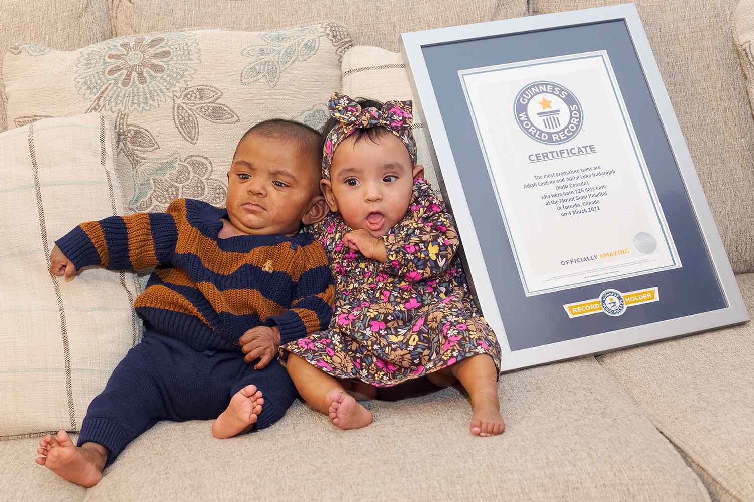 World's Most Premature Twins Born At 22 Weeks - SilverbirdTV