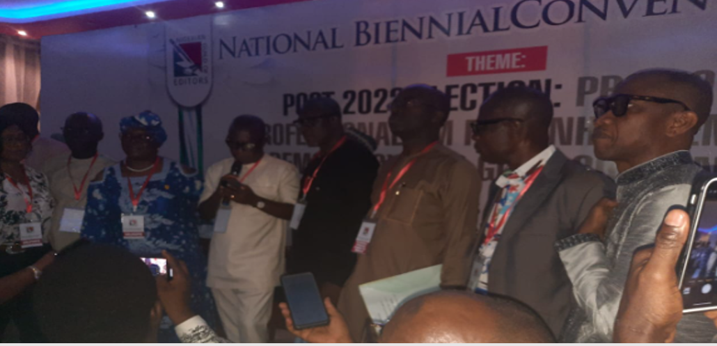 Nigerian Guild of Editors: Eze Anaba Elected As President - SilverbirdTV